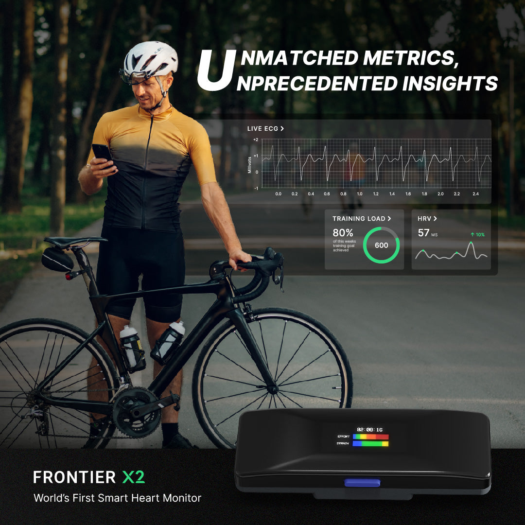 Continuous ECG | Wearable Heart Rate Monitor | Frontier X2 Smart Heart ...